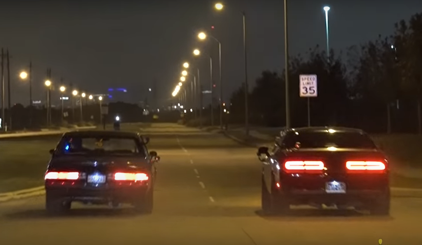 ’87 Buick Grand National Vs. Challenger Hellcat In One Of The Most Epic ...
