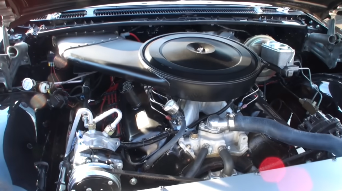 Walkaround This 1960 Chevy Biscayne in Black, 490ci V8 Engine Producing ...